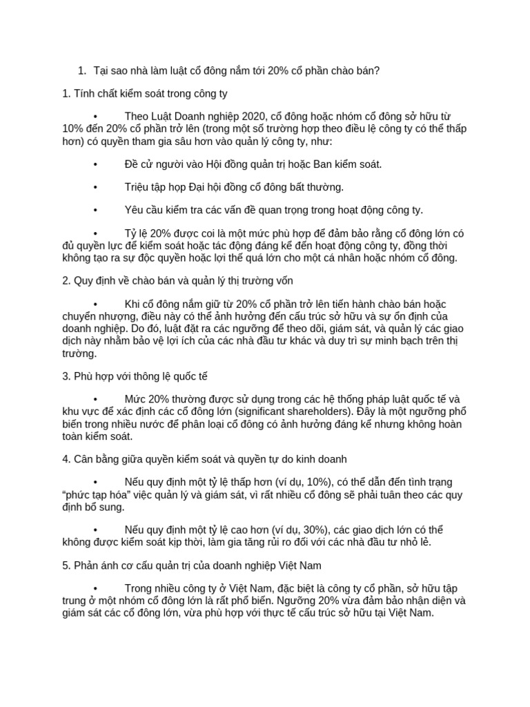 BBLV luật doanh nghiệp | PDF