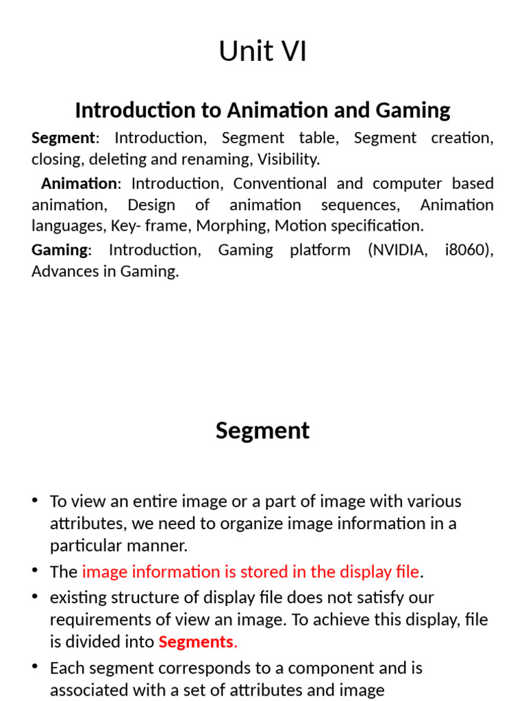 Unit-6 | PDF | Force | Animation