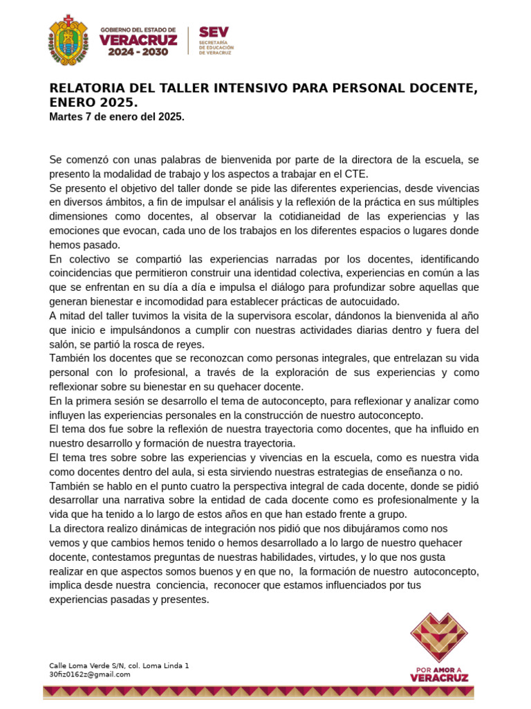 Relatoria | PDF | Enseñando | Salón de clases