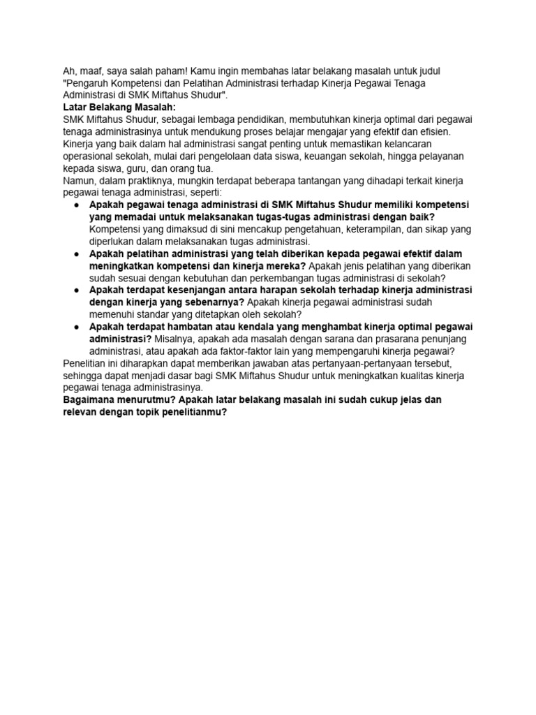 Kompetensi dan Pelatihan Administrasi SMK | PDF