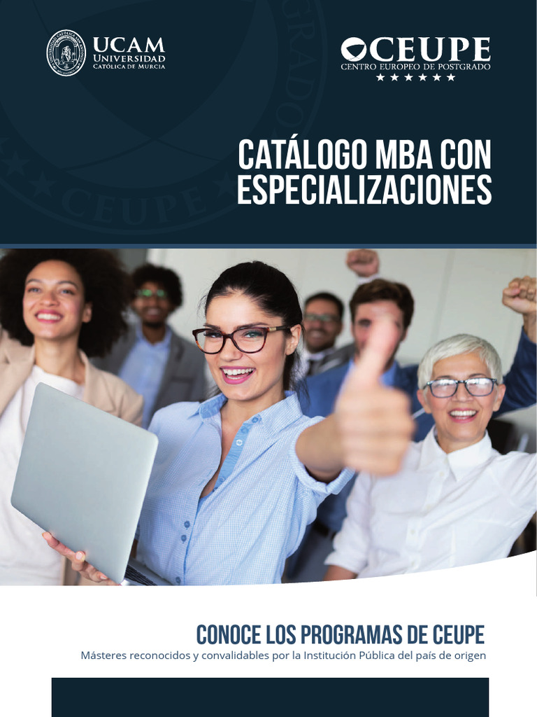 Mba Con Especializacion Titulo Propio | PDF | Logística | Marketing
