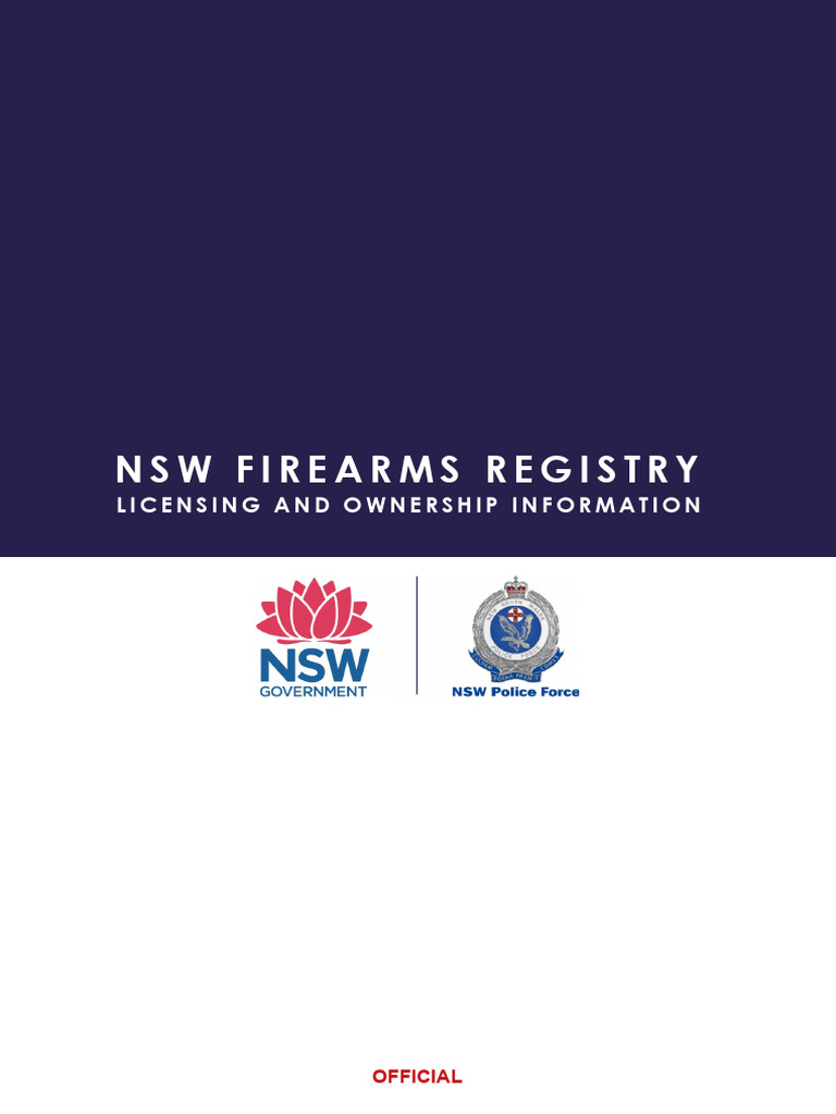 NSW_Firearms_Licensing_and_Ownership_Information_Jun24 | PDF | License ...
