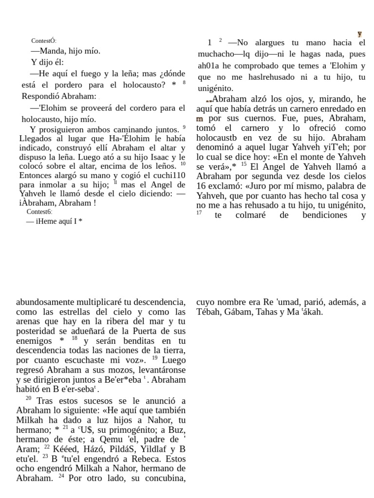 Documento 344 | PDF | Abrahán
