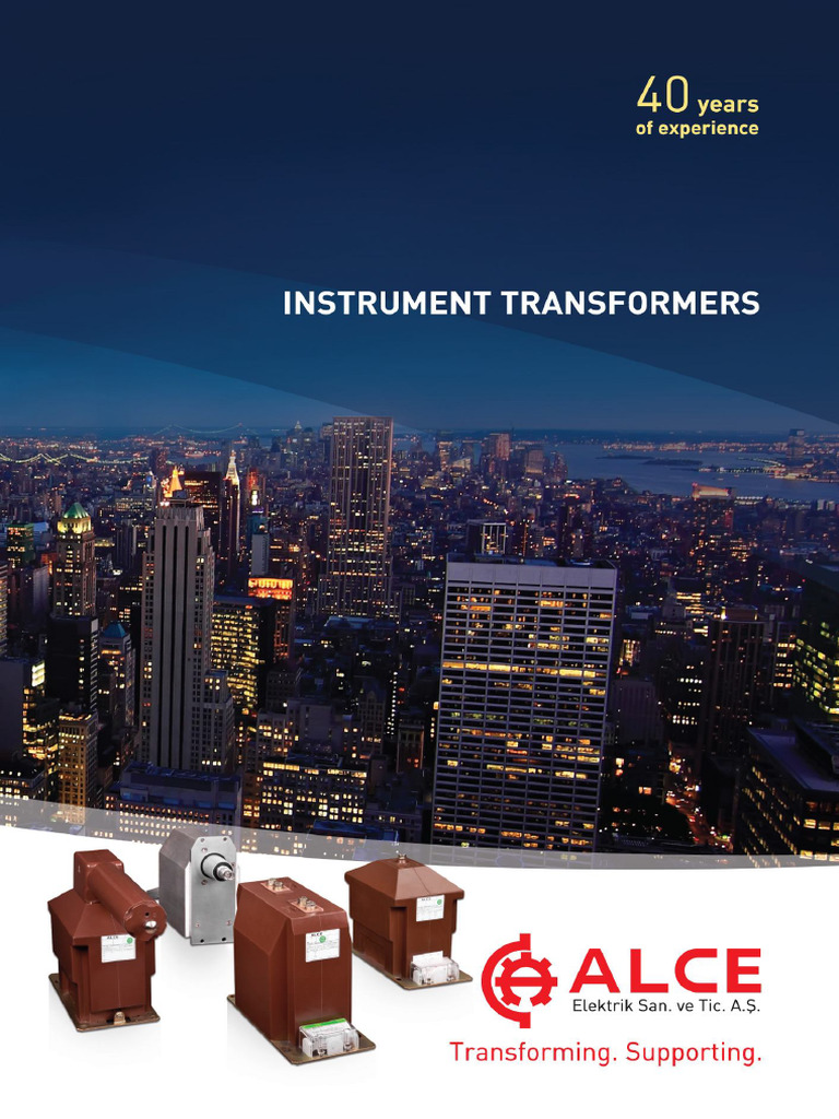 ALCE-Instrument Transformers | PDF