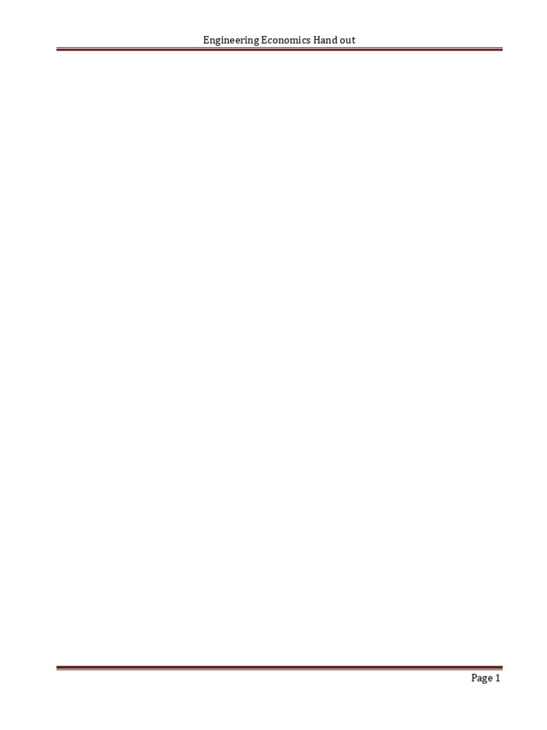 Engineering Econ Handout - CH 3 | PDF | Interest | Value (Economics)