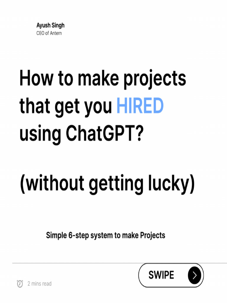 Chatgpt Proj | PDF
