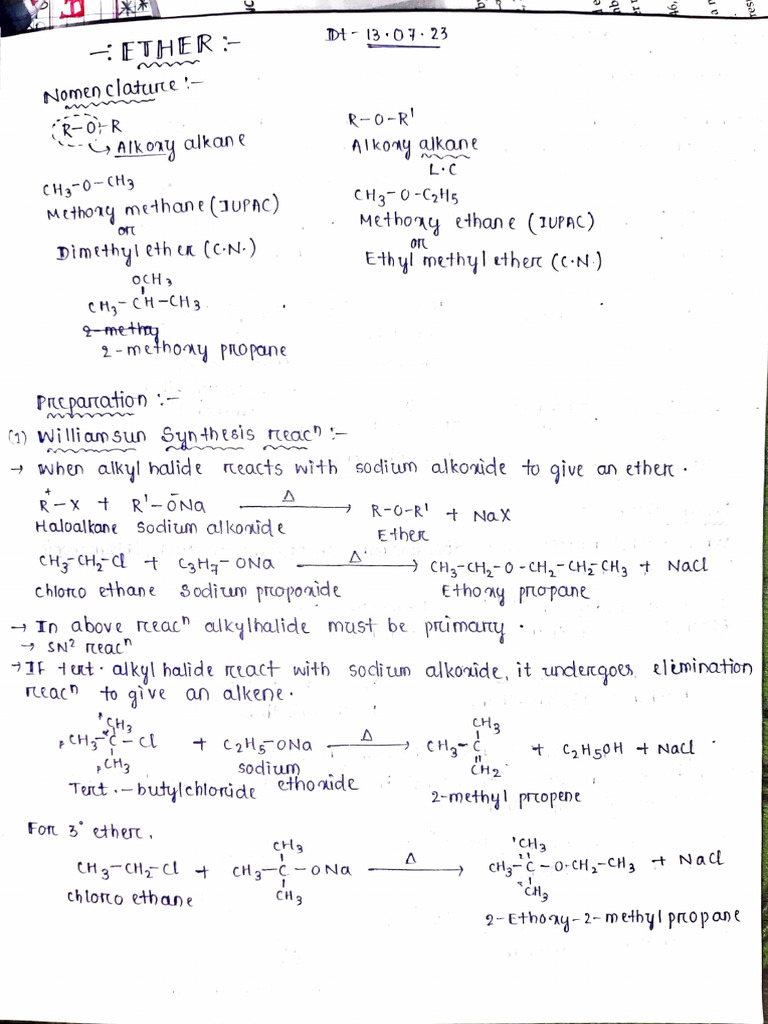 Wa0003. | PDF | Ether | Organic Chemistry
