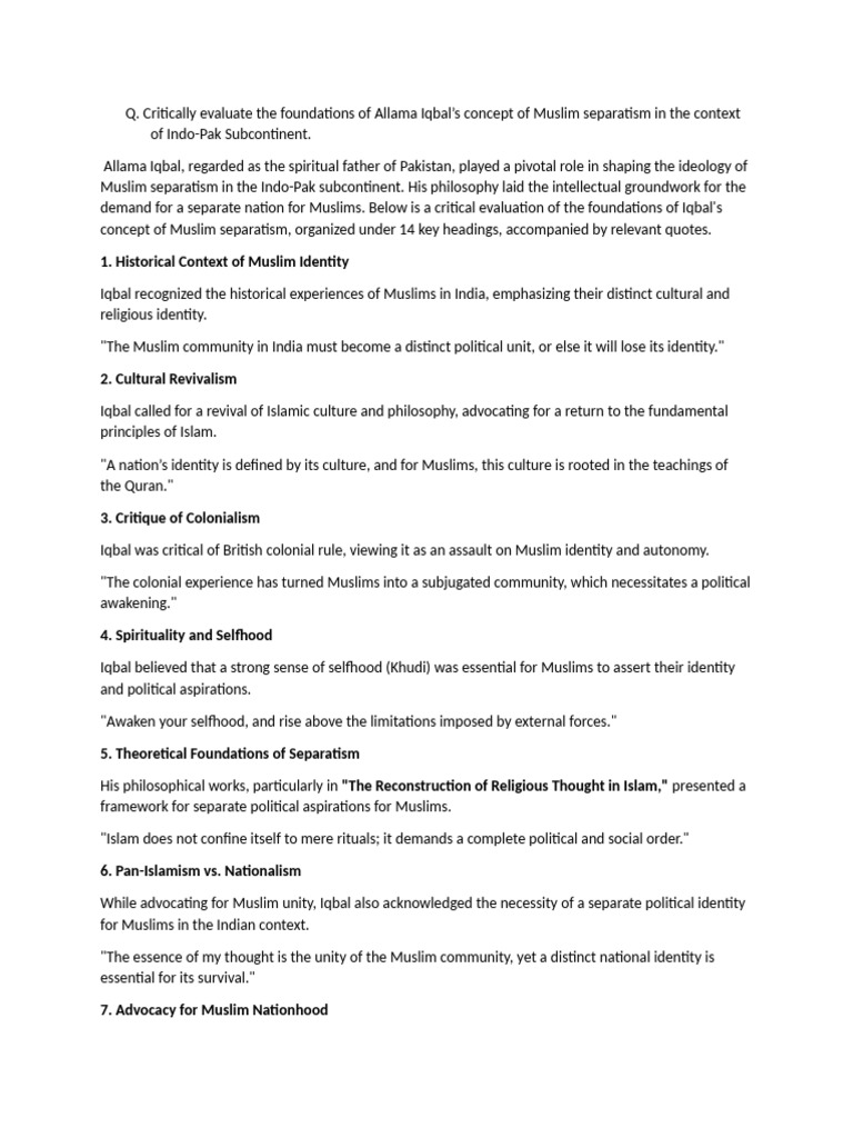 2018 Paper Quotations & Facts | PDF | Partition Of India | Pakistan