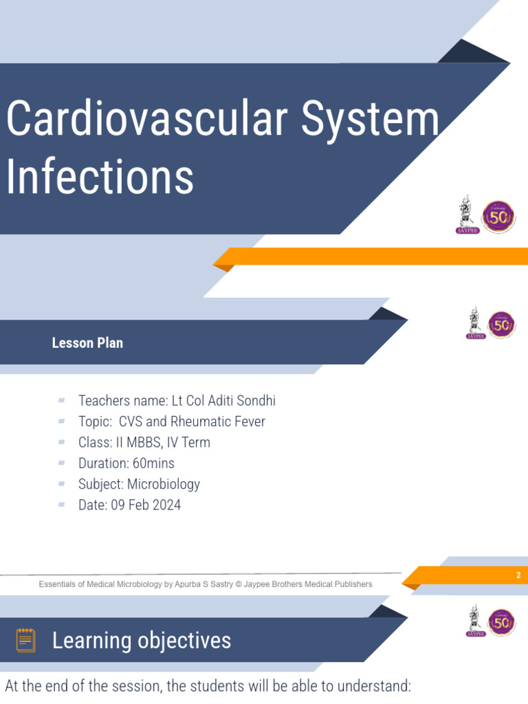 Chapter 28 - CVS Infections | PDF | Streptococcus | Diseases And Disorders
