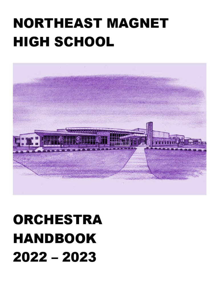 Northeast Magnet Orchestra Handbook 2022-23 | PDF | Orchestras | Double ...