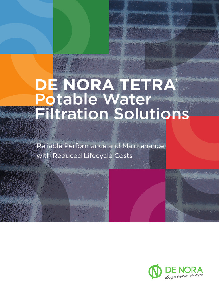 Brochure - Drinking Water Filtration 650-0326 - A4 | PDF | Filtration ...