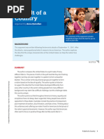 A Quilt of A Country Summary and Literary Devices | PDF