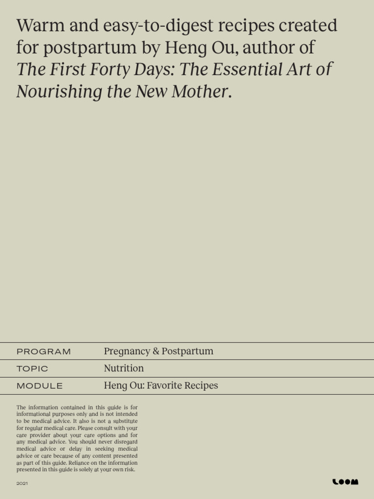 Loom Heng Ou Favorite Recipes | PDF | Cooking | Ginger