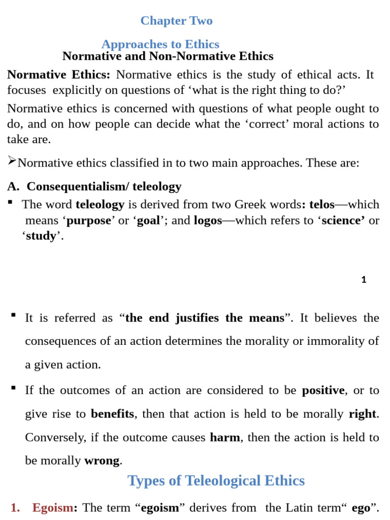 Moral and Civic Education Chapter Two PP | PDF | Utilitarianism | Altruism