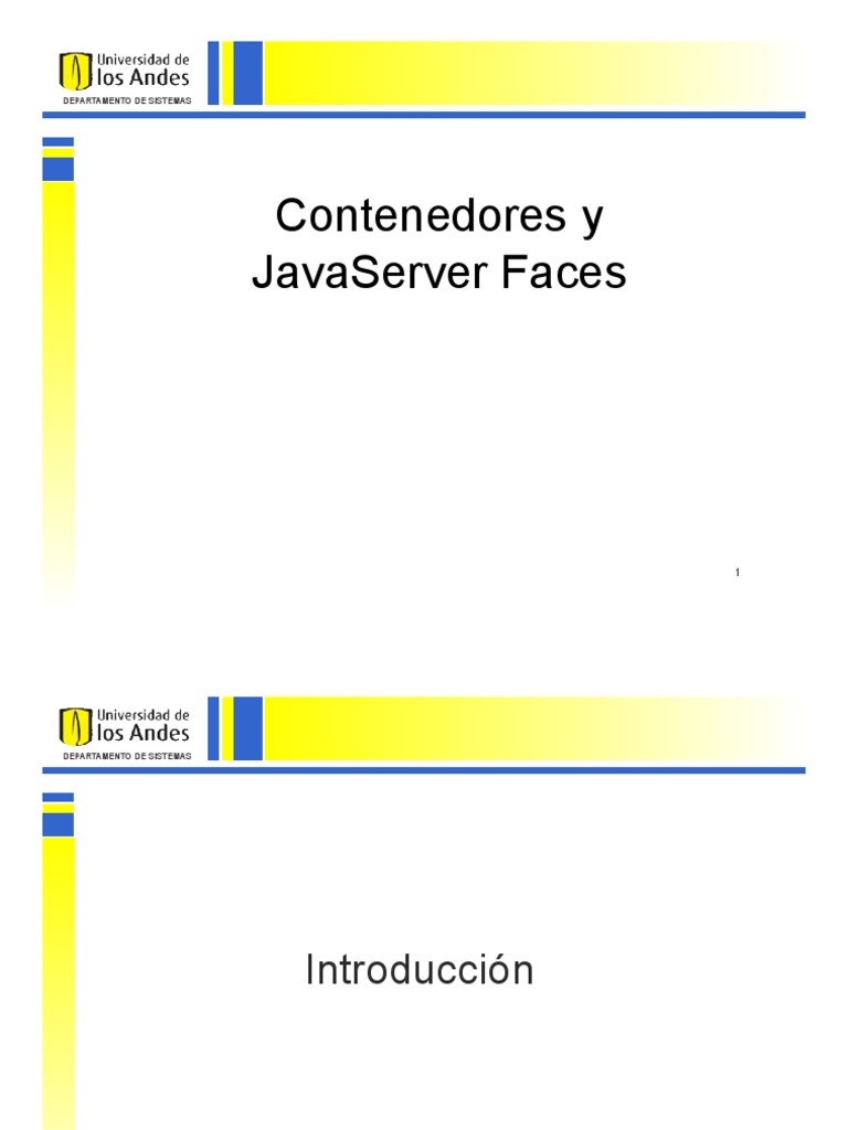 Contenedores y JSF2 | PDF | Java (lenguaje de programación ...