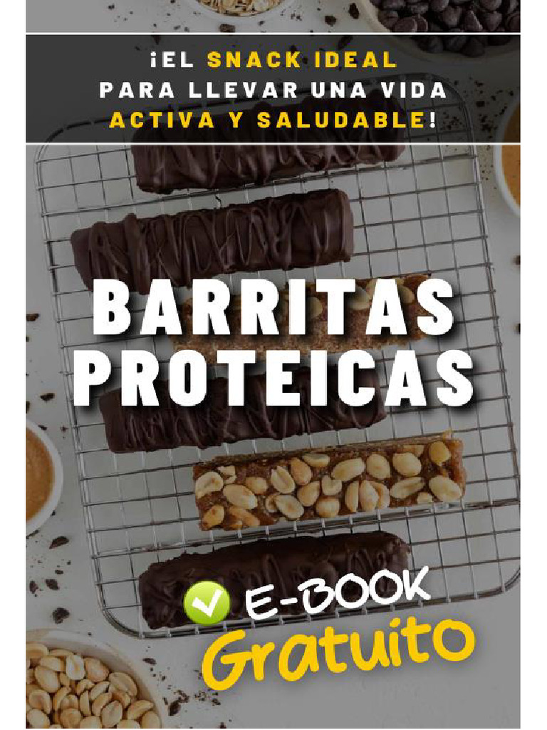Guía de Barritas Proteicas Saludables | PDF | Proteínas | Alimentos