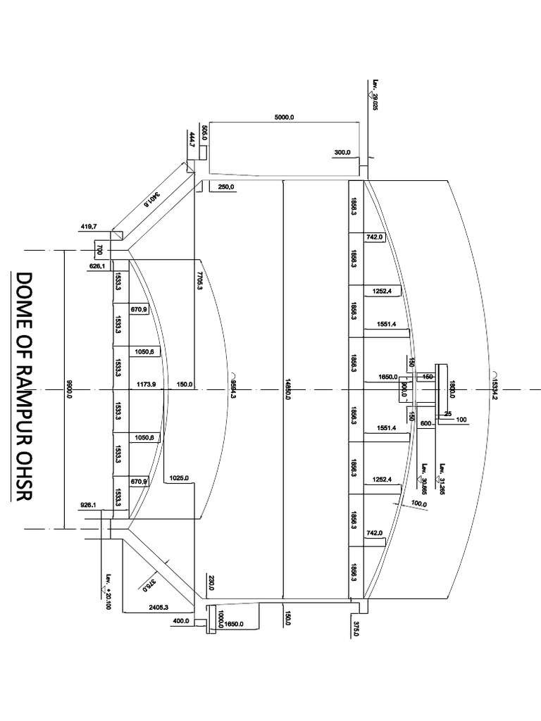 Dome Shuttering Details - Rampur | PDF