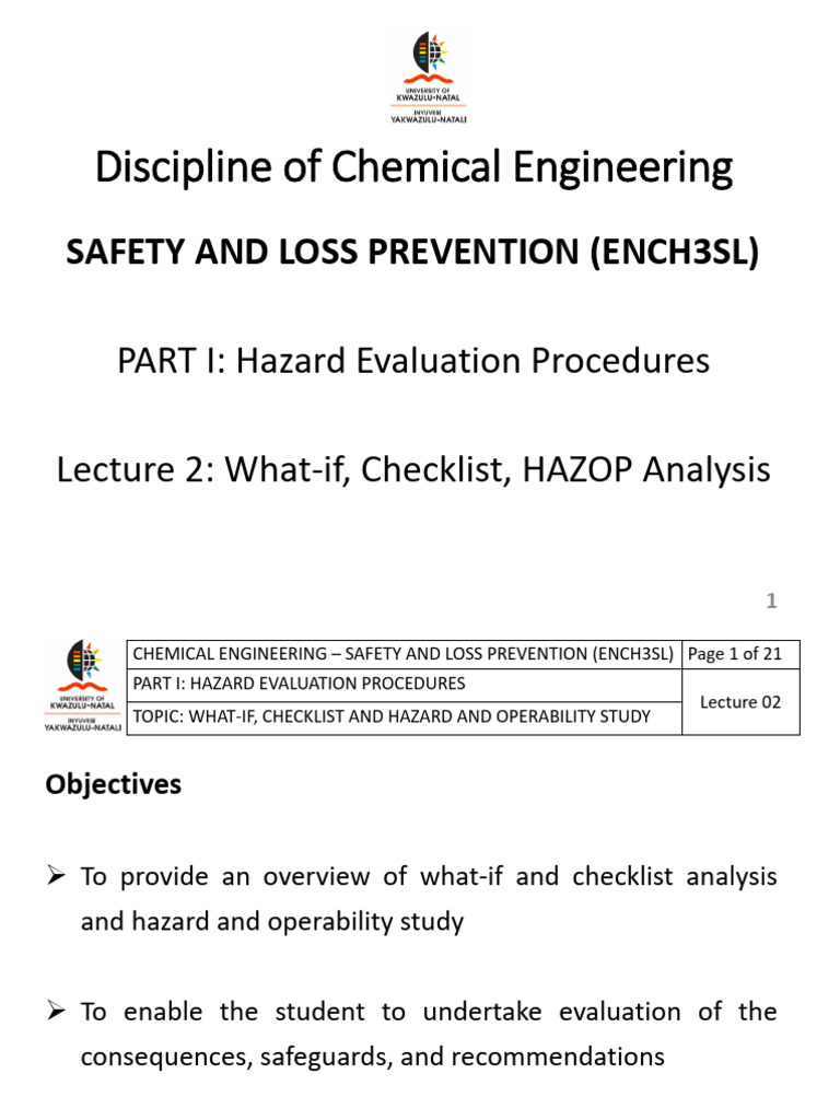 Chemical Engineering Safety Guide | PDF | Process Engineering | Safety