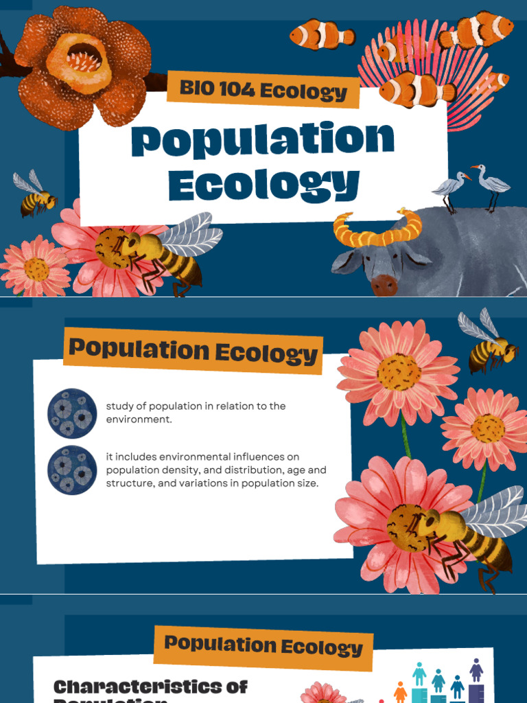 Population Ecology | PDF