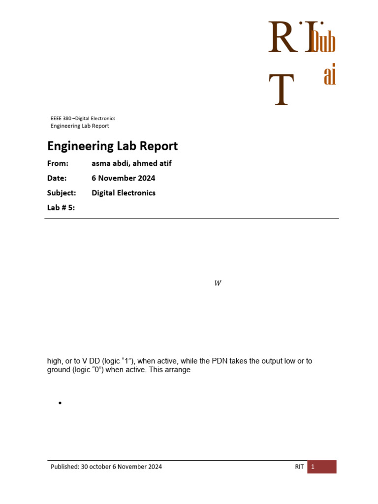 CMOS NAND3 Gate Design and Simulation | PDF | Cmos | Logic Gate