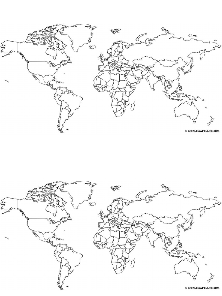 map of our world free | PDF