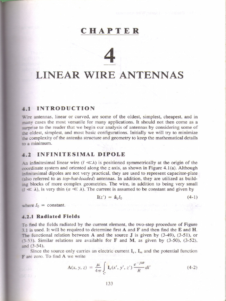 Antennas - Balanis - Pages 133-143 and 162-163 | PDF | Antenna (Radio ...