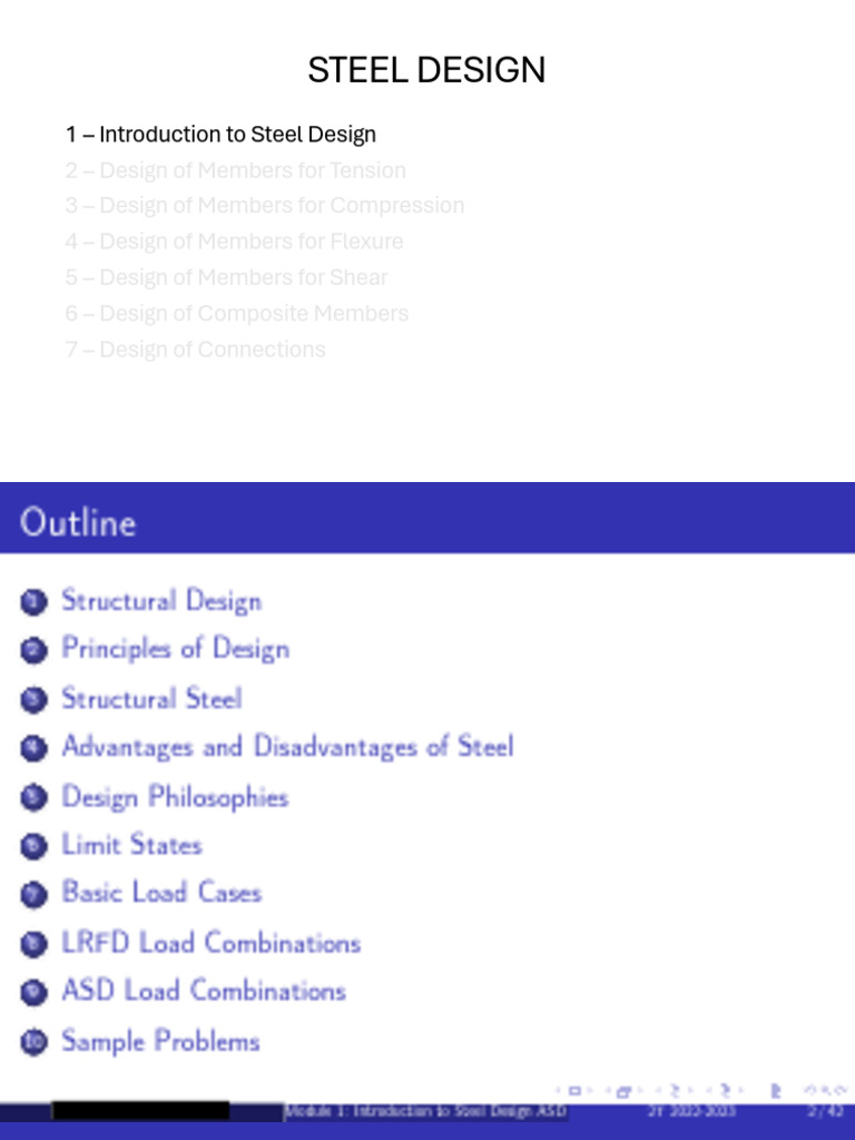 Comprehensive Guide to Steel Design | PDF | Deformation (Engineering ...