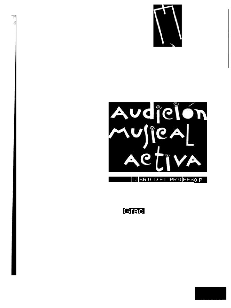 Audicion Musical Activa Profesor | PDF
