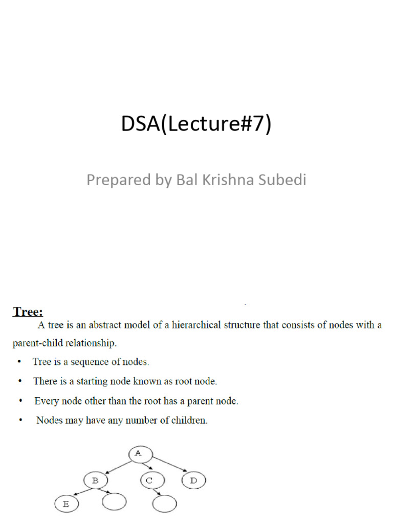 DSA (Lecture7) | PDF