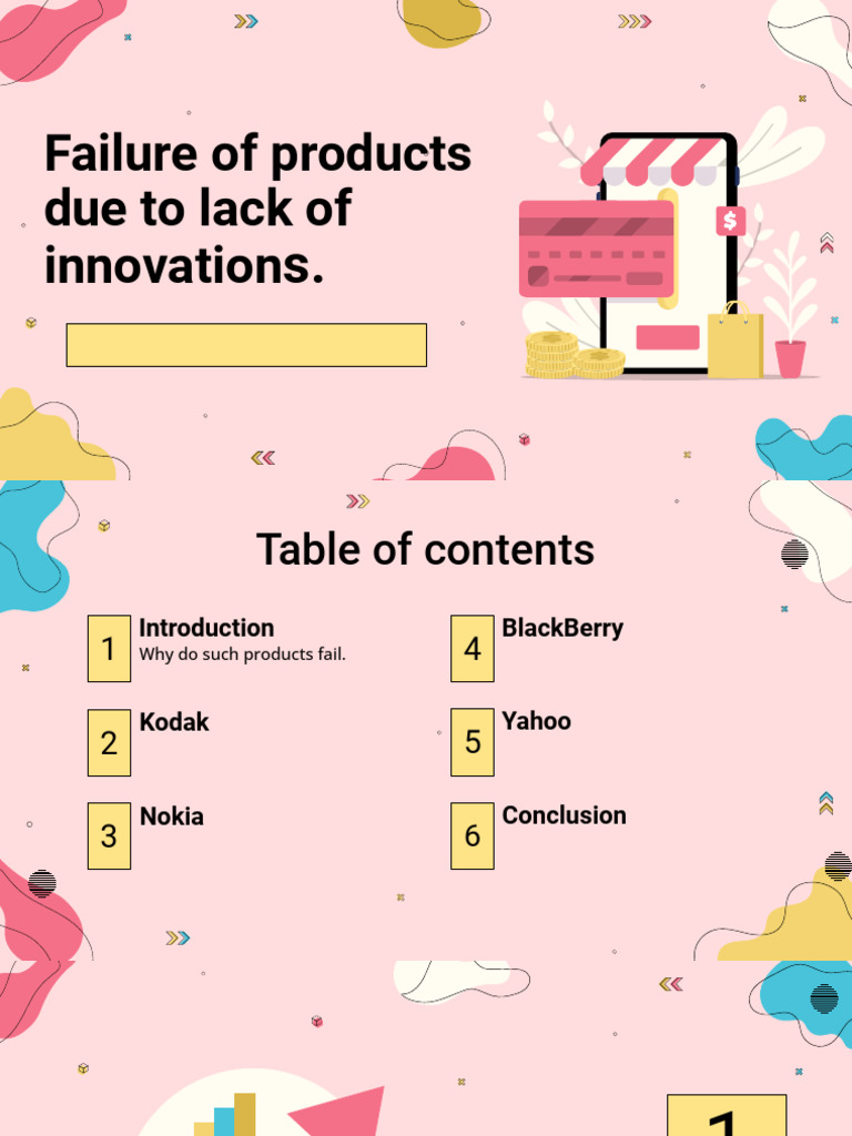 Failure of Products Due to Lack of Innovations. (3) | PDF | Nokia ...