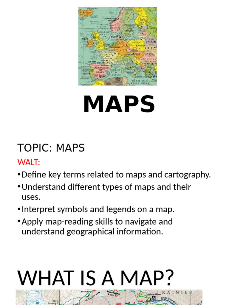 MAPS | PDF