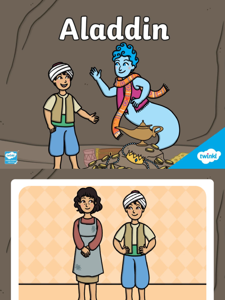 T T 17840 Aladdin Story Powerpoint Ver 2 | PDF