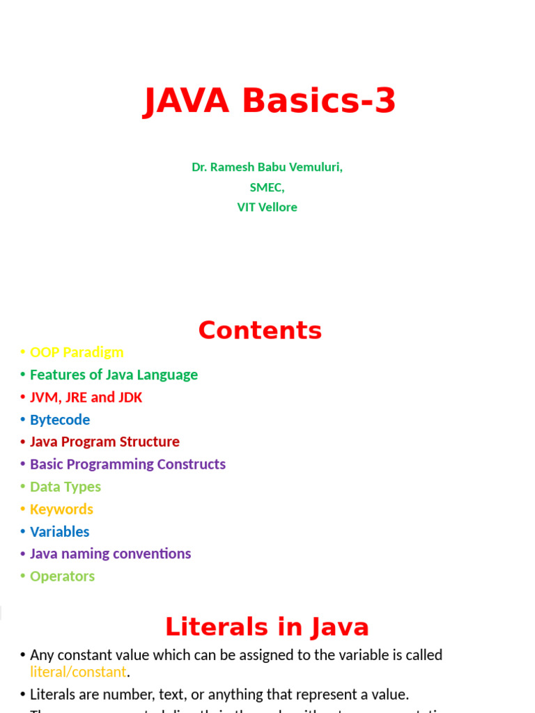 WINSEM2024-25 BCSE103E ETH VL2024250506070 2025-01-02 Reference-Material-I | PDF | Integer ...