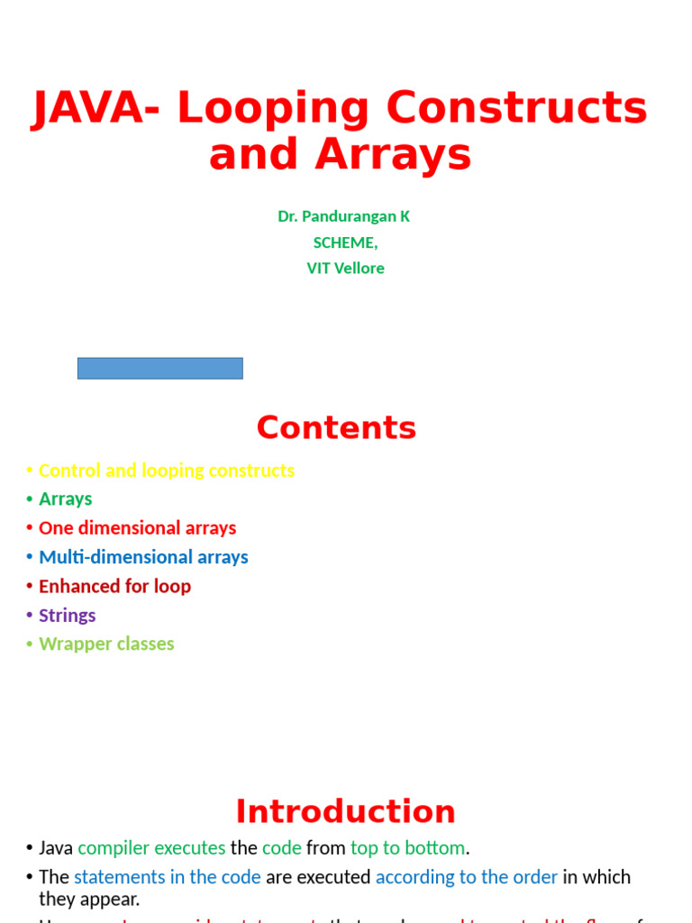 WINSEM2024-25 BCSE103E ETH VL2024250506070 2025-01-09 Reference-Material-I | PDF | Control Flow ...
