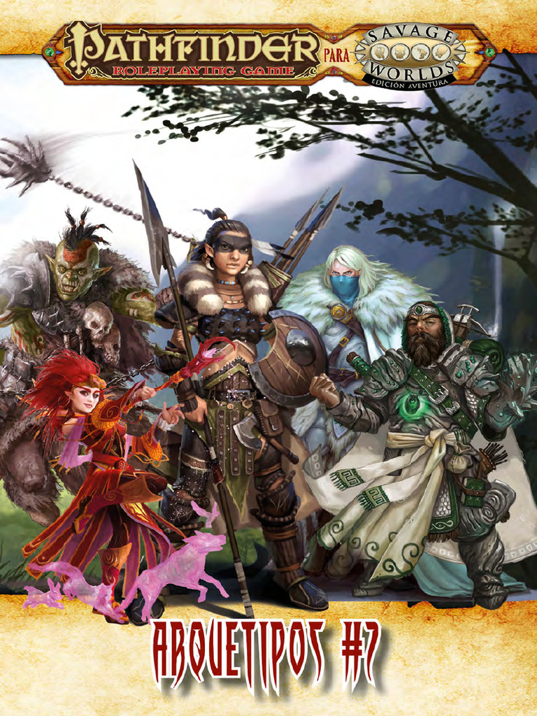 Personajes pregenerados para Pathfinder | PDF | Duendes