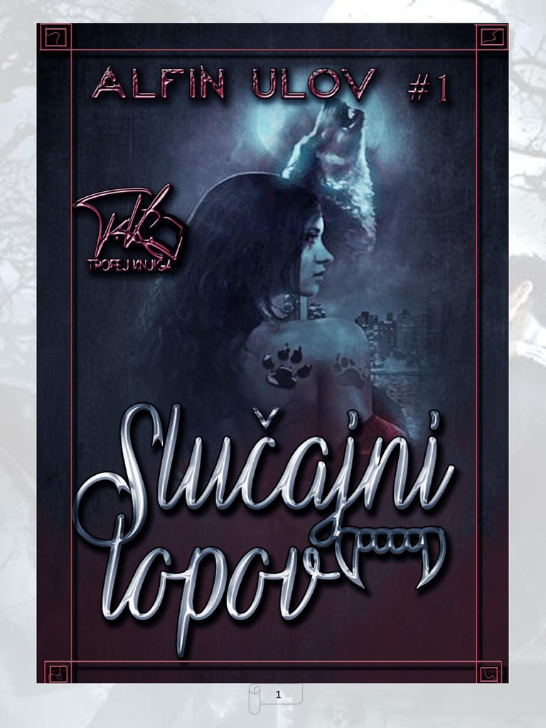 Trofej Knjiga Alfin Ulov 1 Slučajni Lopov | PDF