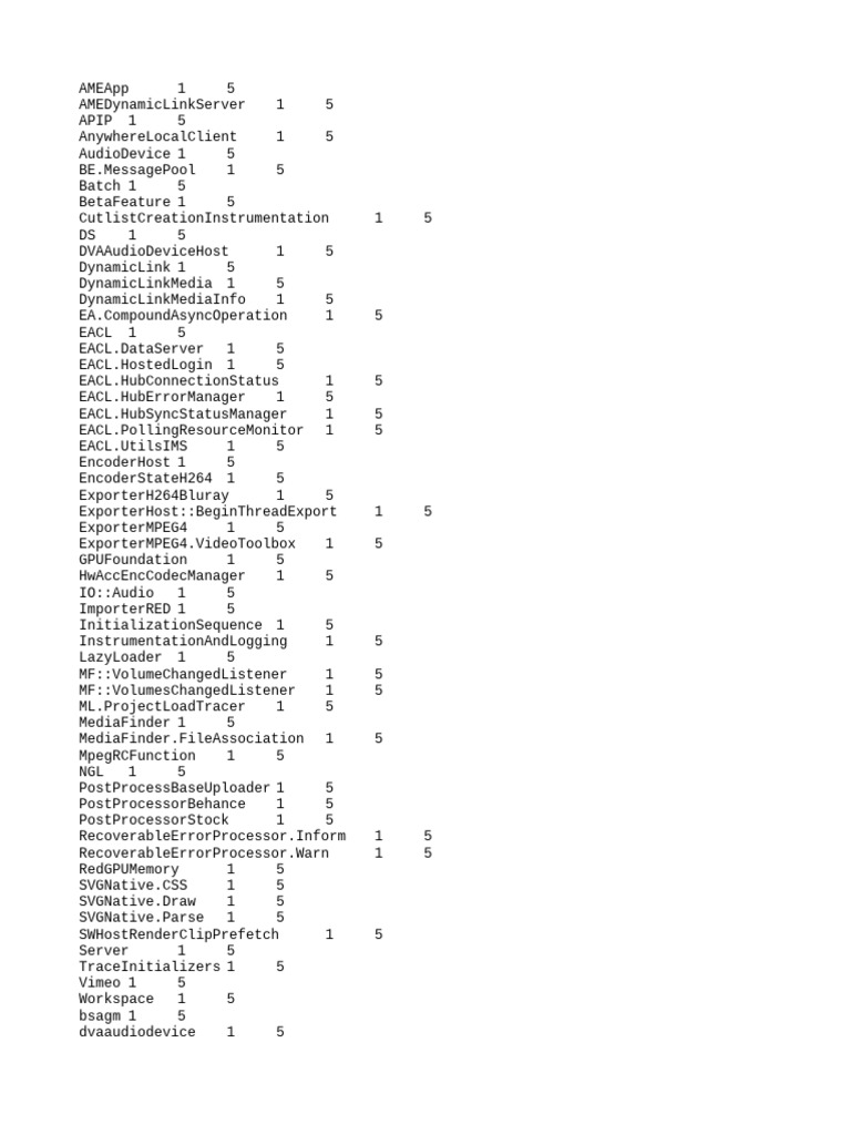 Trace Database | PDF
