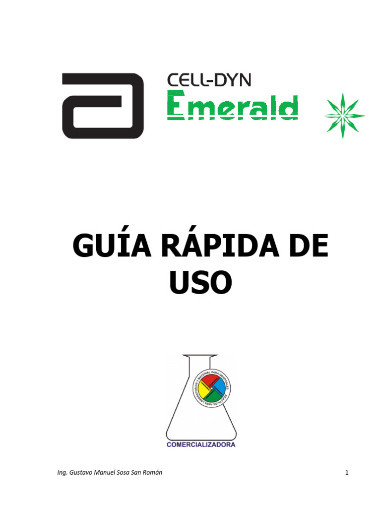 Guia Rapida DE USO DEL EMERALD | PDF | Hematología | Sangre