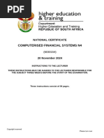 N260 - Computerised Financial Systems N6 - Instructions - Nov 2024 ...