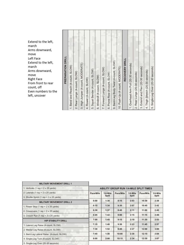 PRT Cheat Sheet | PDF