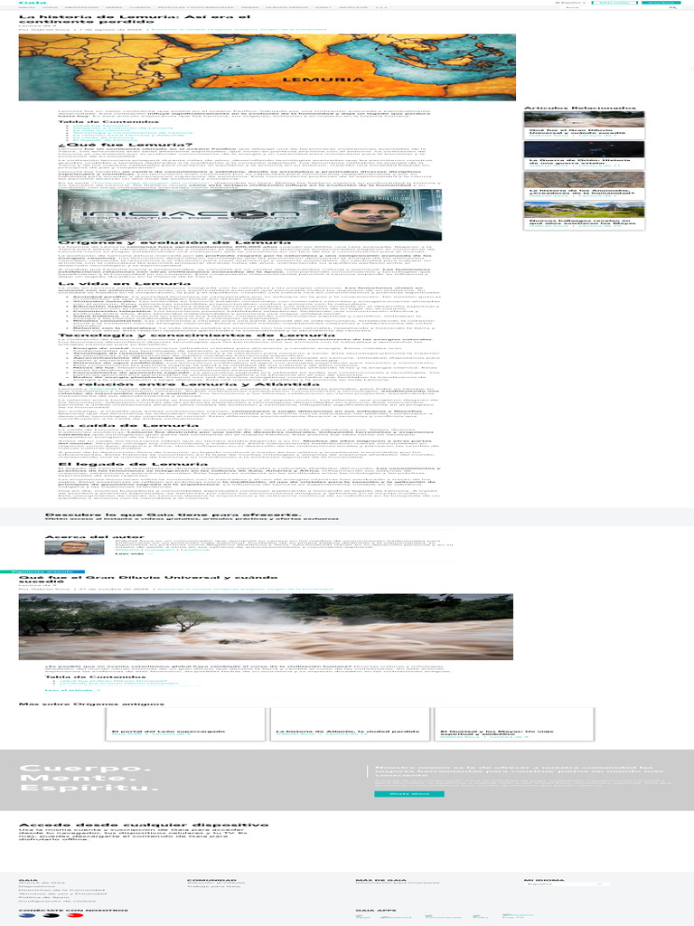 La Historia de Lemuria | PDF | Naturaleza | Vida