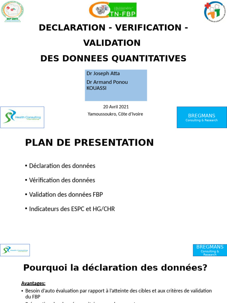 Declaration- Verication- Validation Des Donnees Nvx (1) | PDF | Analyse du cycle de vie