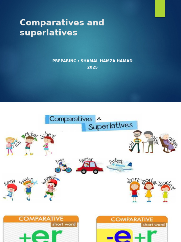 Comparatives and Superlatives | PDF