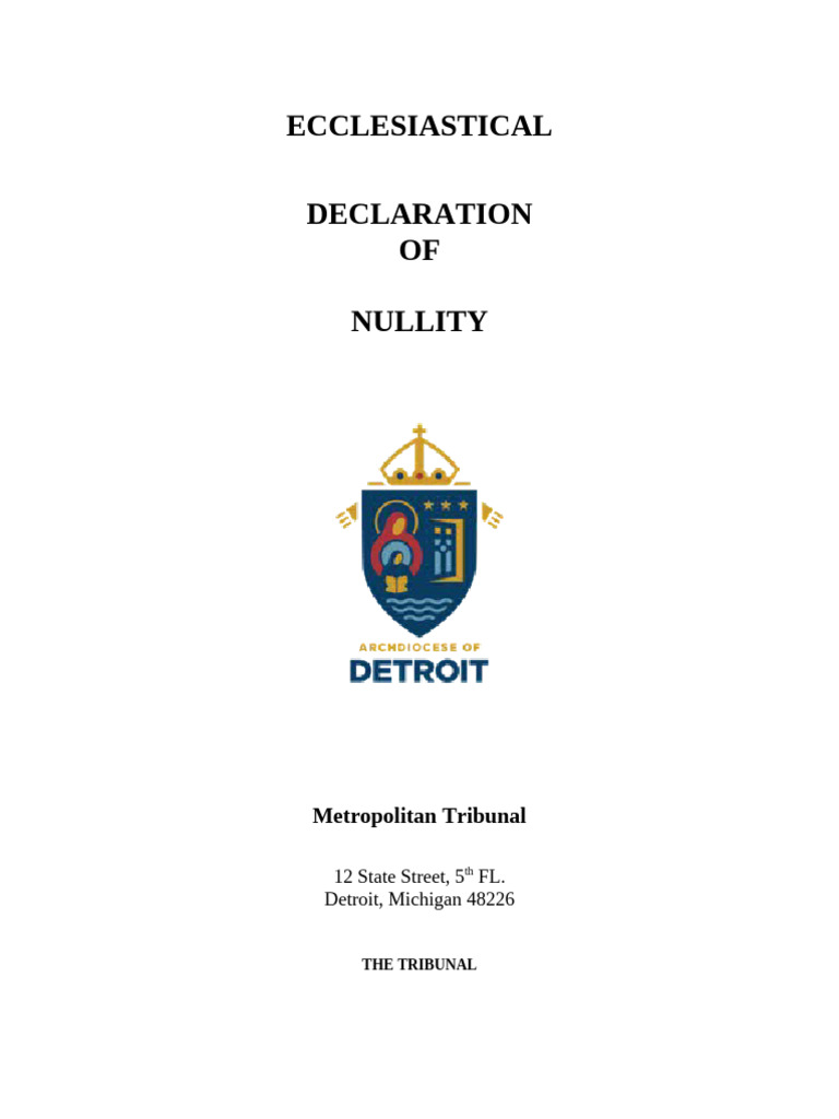 Annulment Application-Final 2019 | PDF | Marriage | Annulment