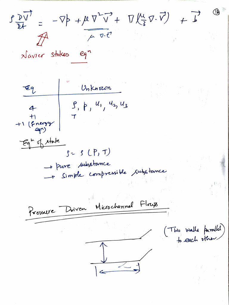 Microchannel Flow Dynamics Analysis | PDF