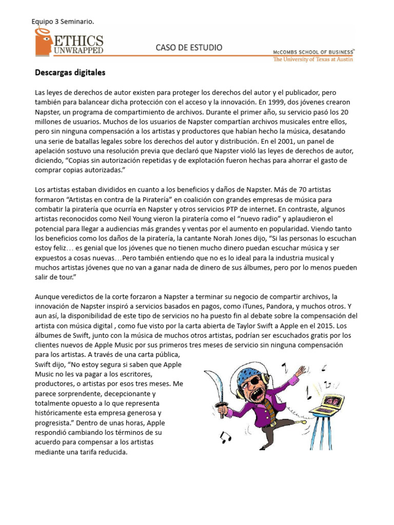 Eq3 Dilemas Morales | PDF | Infracción de copyright