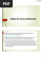 Aula 4 - NR 05 - CIPA e MAPA DE RISCO | PDF | Risco