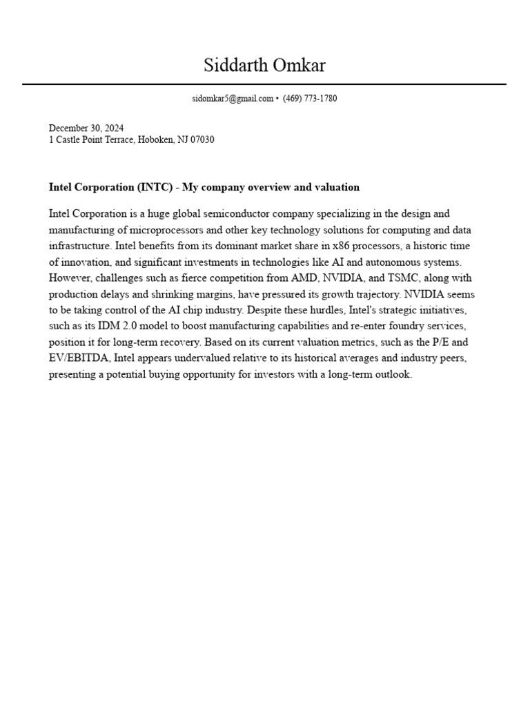 Company Write Up | PDF