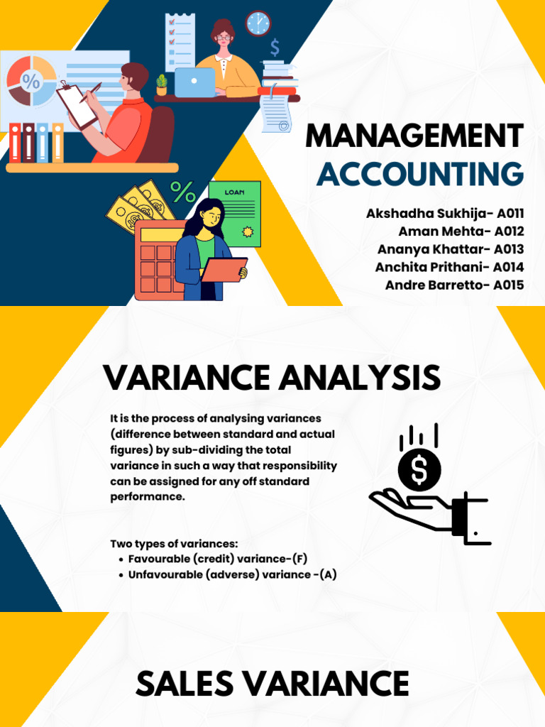 Sales & Profit Variance | PDF | Variance