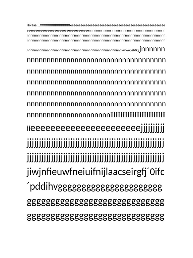 Unreadable Text Sample | PDF